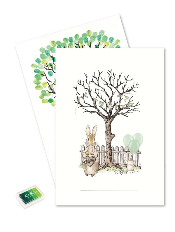 Print A3 Souvenir Peter Rabbit Pink – La Fiesta de Olivia