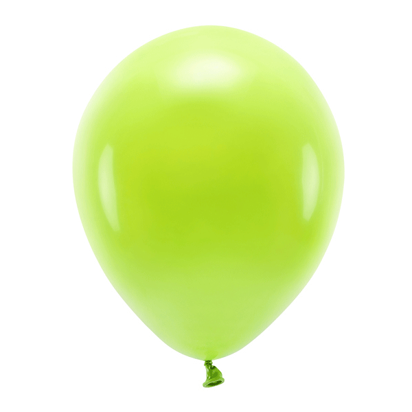 Globos ECO verde lima / 10 uds. – La Fiesta de Olivia